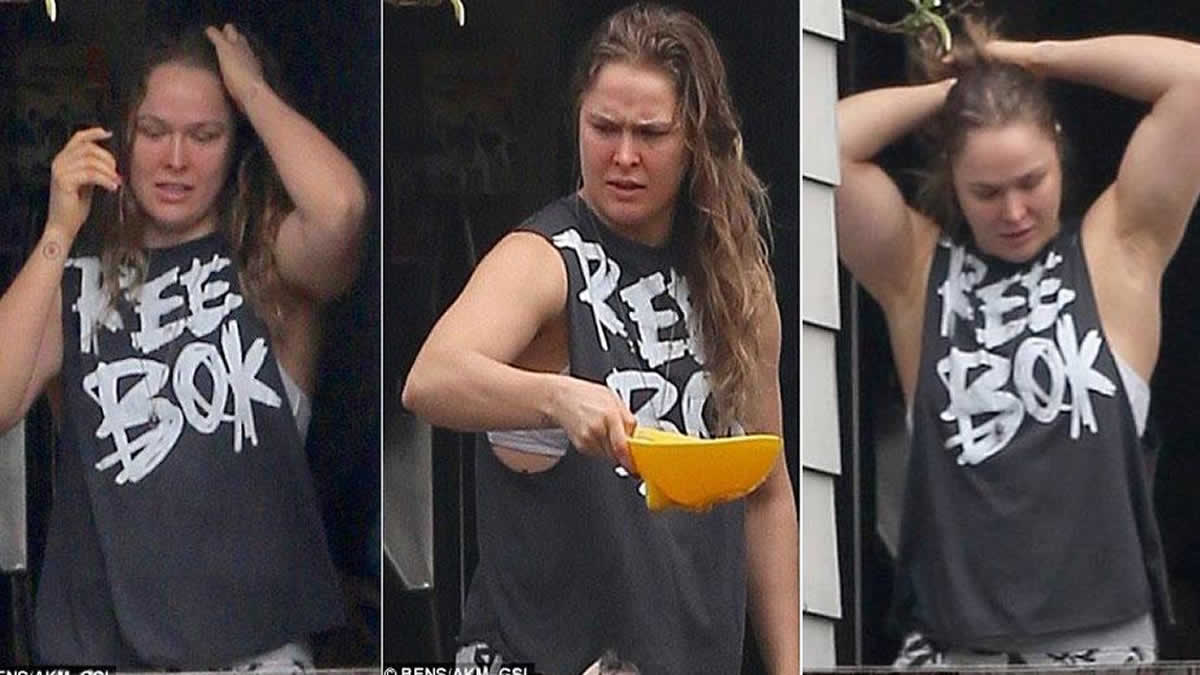 Filtran primeras fotos de Ronda Rousey tras su reciente derrota : Viva ...