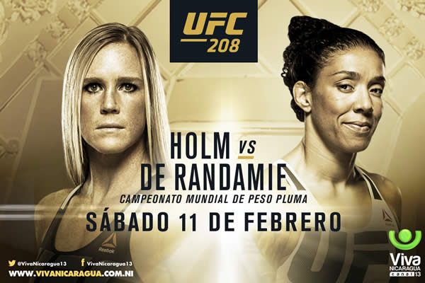 Holly Holm, Germaine de Randamie, Anderson Silva y Derek Brunson listos ...