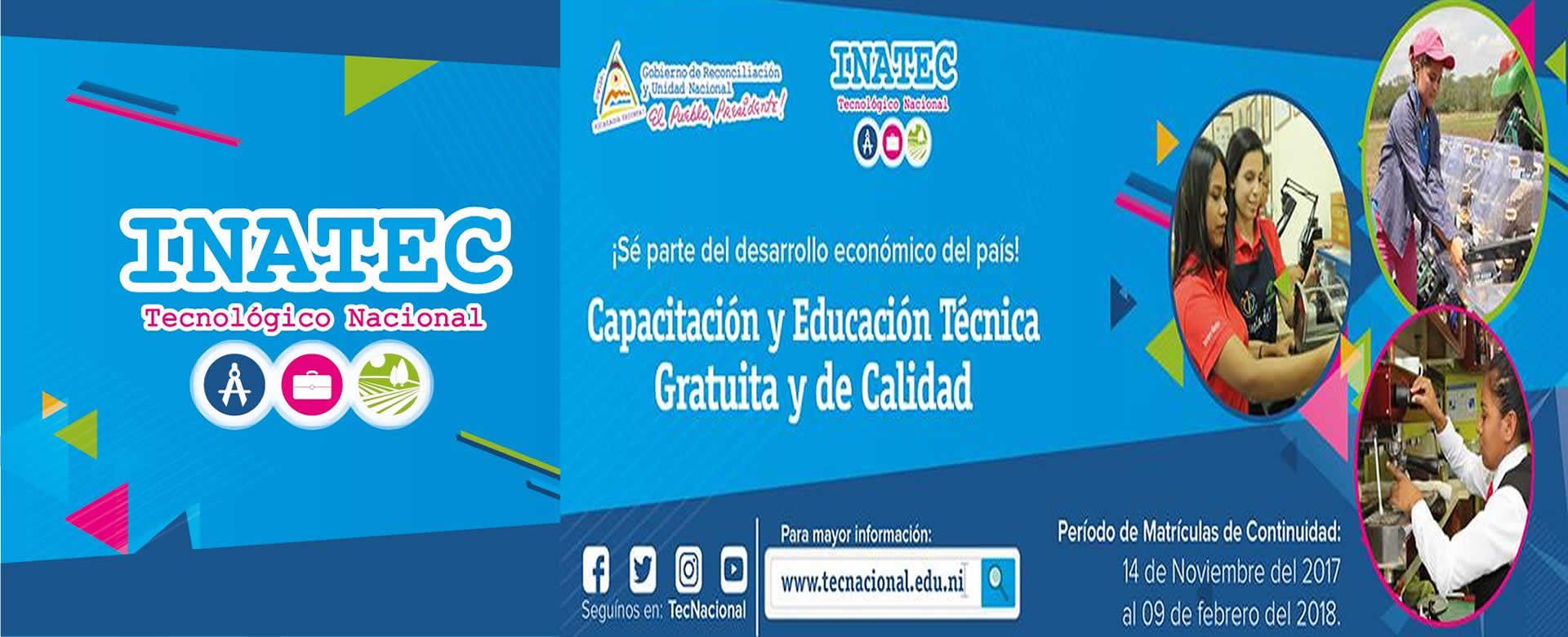 INATEC oferta variedad de cursos presenciales y en Línea este 2018 ...