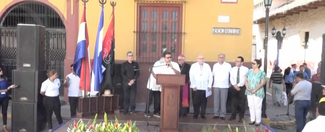 UNAN León conmemora 207 años de su fundación : Viva Nicaragua Canal 13