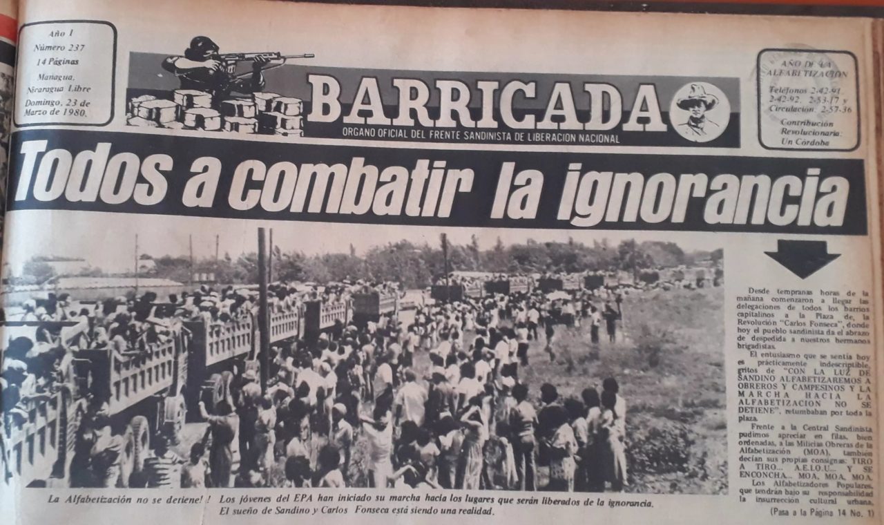Recordando El Inicio De La Cruzada Nacional De Alfabetización Viva