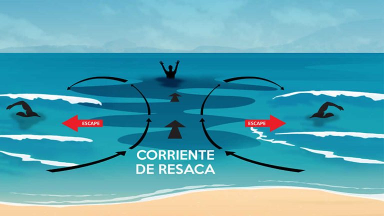 Conoce cómo escapar de una resaca marina y no echar a perder las ...