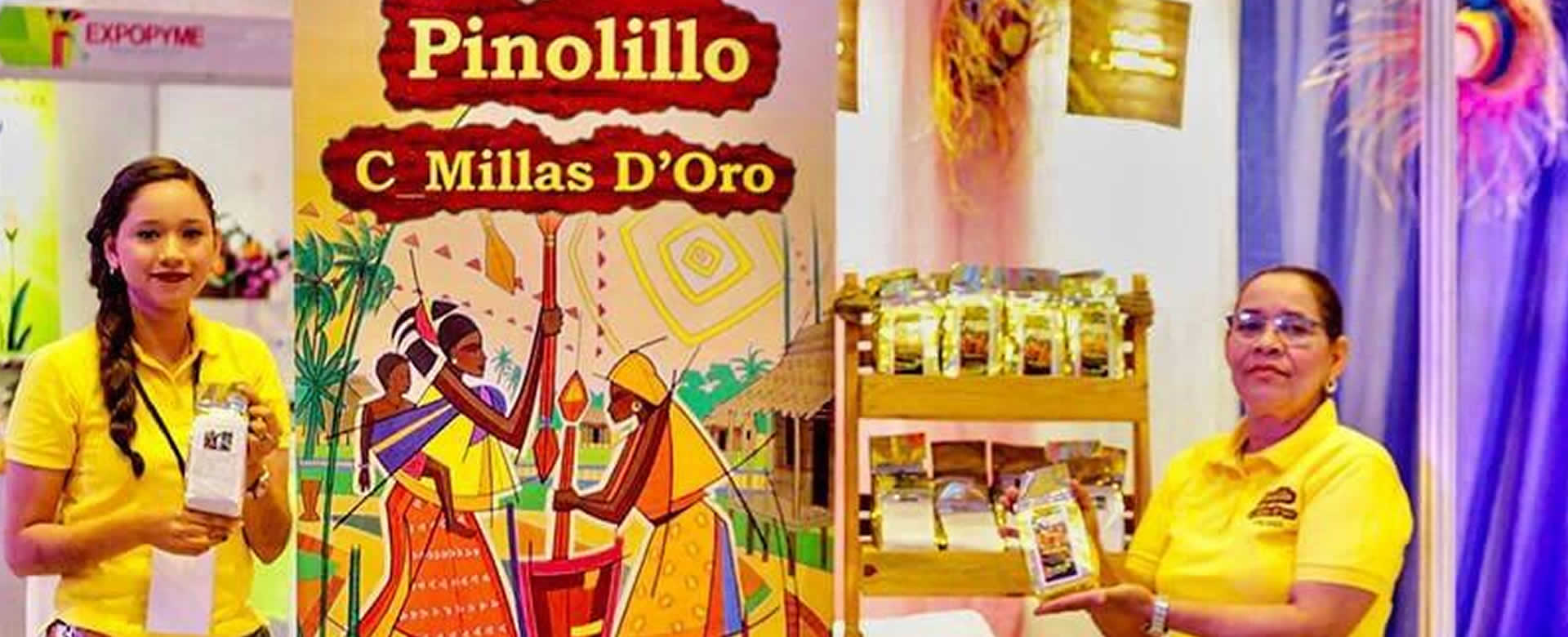 Pinolillo C_Millas de Oro deslumbra su delicioso sabor en la ExpoPYME