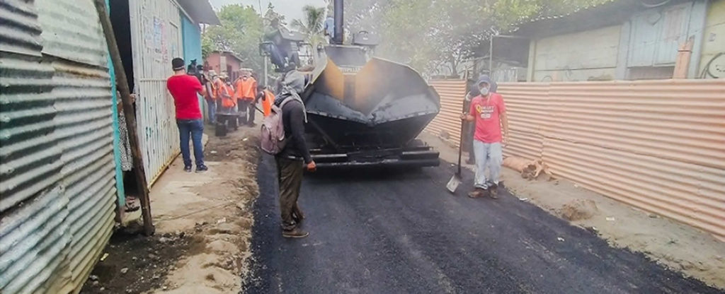 Distrito II de Managua estrena calle en beneficio de 7 mil habitantes