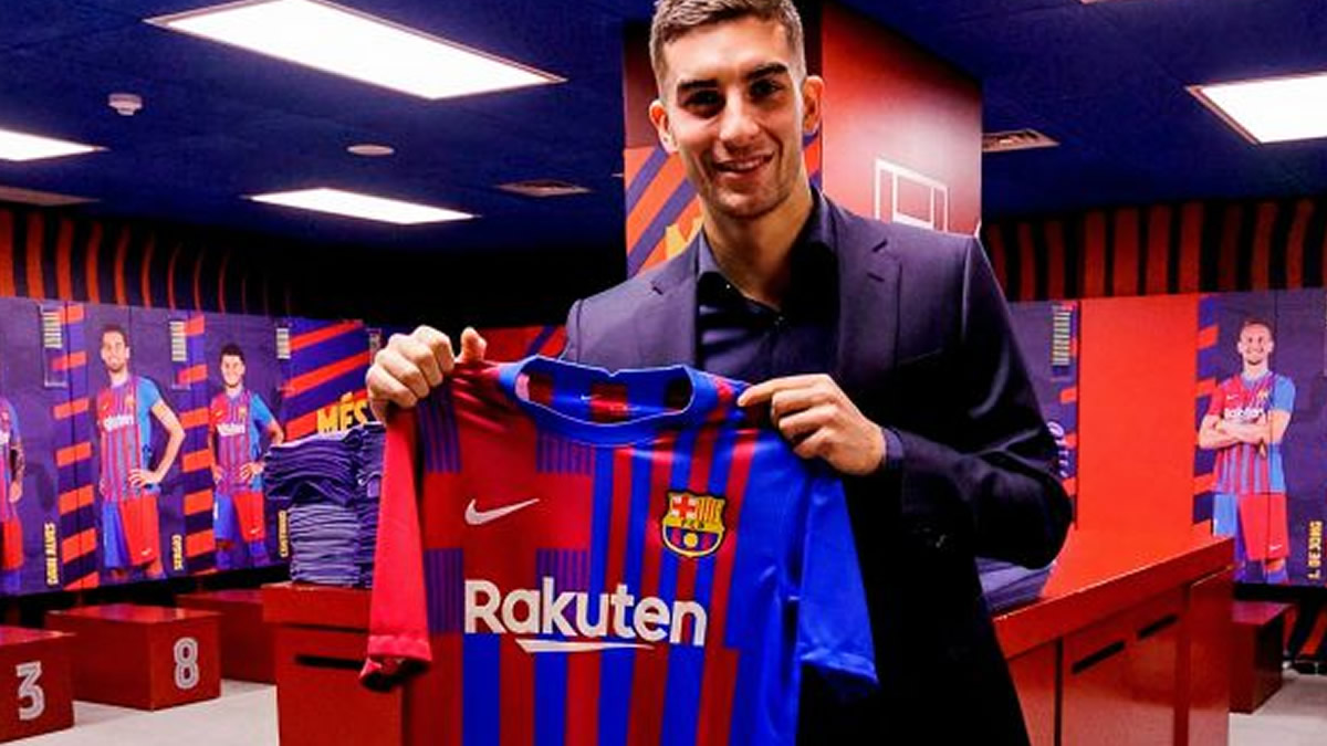 Presentan a Ferran Torres como nuevo jugador del Barcelona