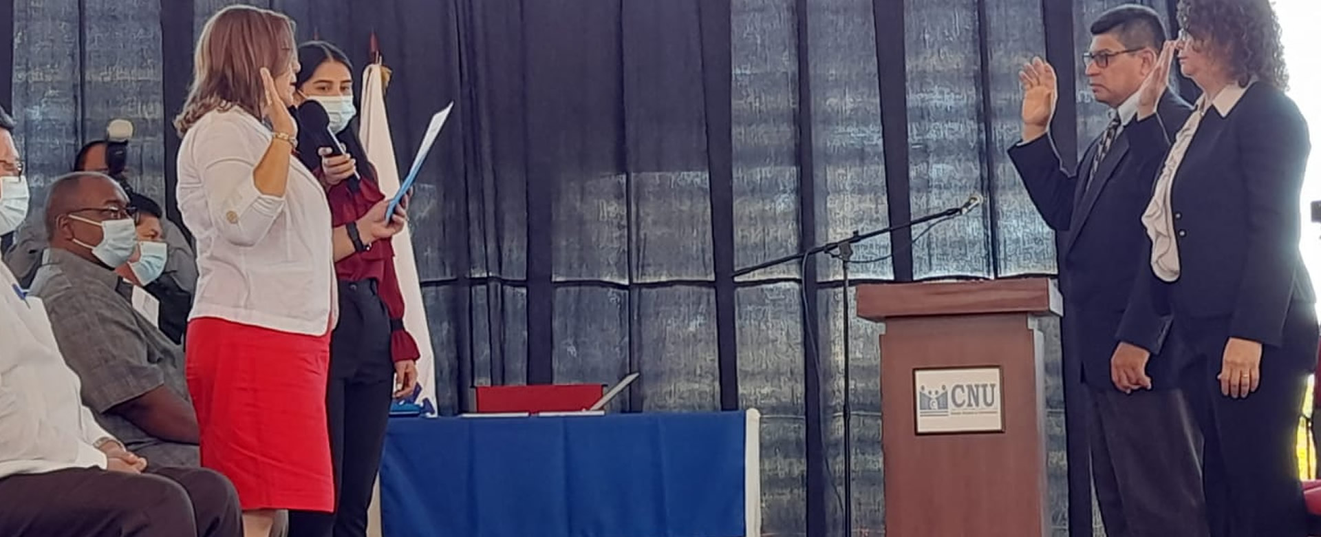 Juramentan a nuevas autoridades de la Universidad Nacional Politécnica ...