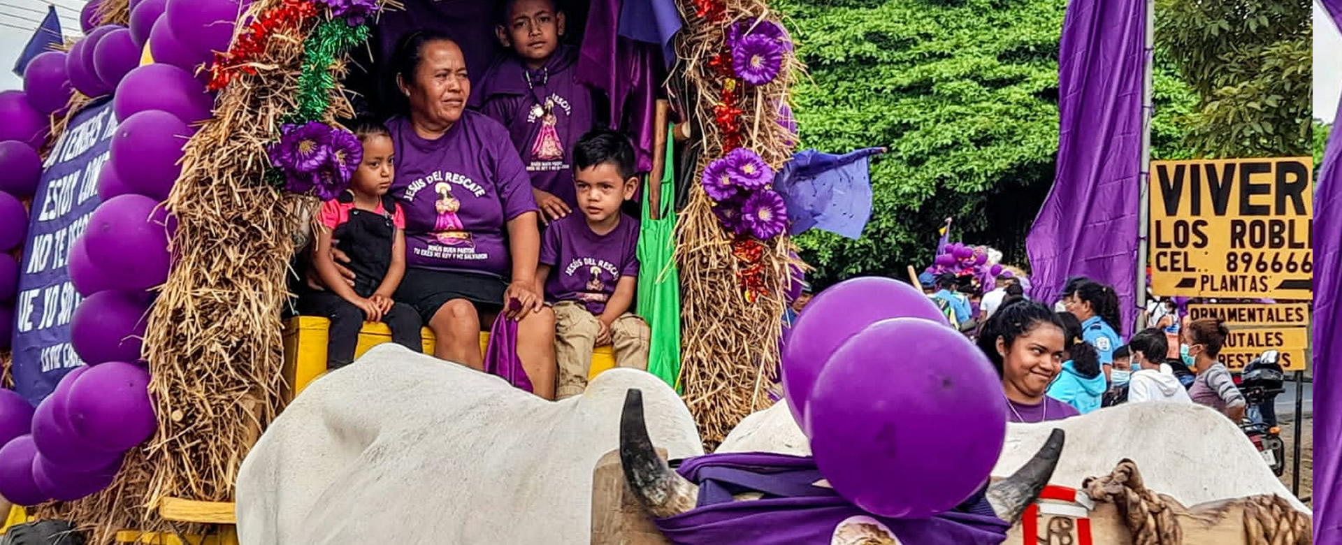Peregrinos llegan al Santuario de Jesús del Rescate en Rivas