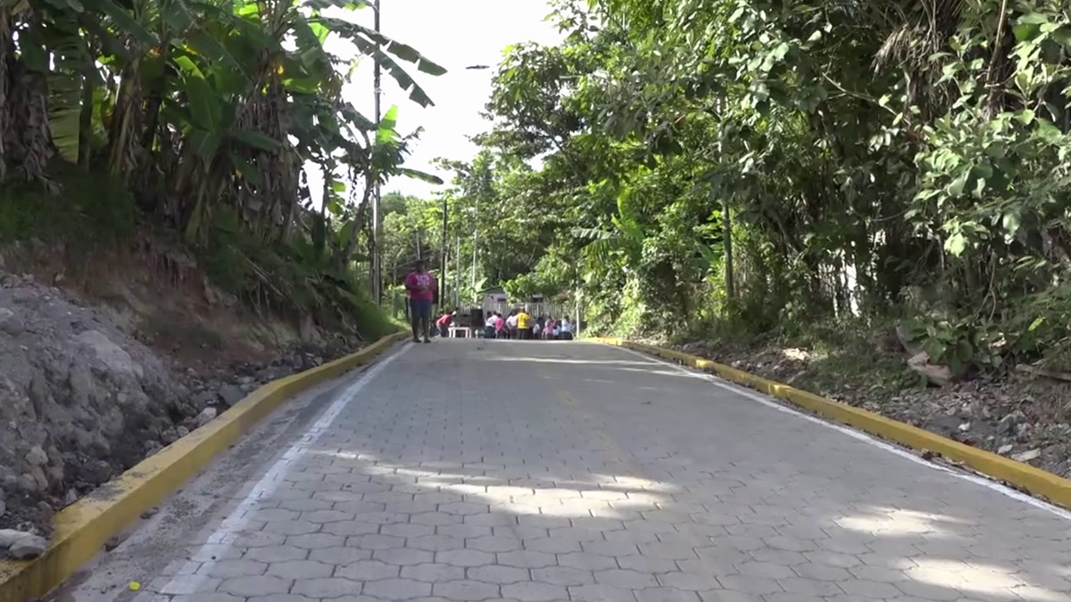 Alcaldía de Bluefields inaugura mejoramiento de calle en barrio San Pedro