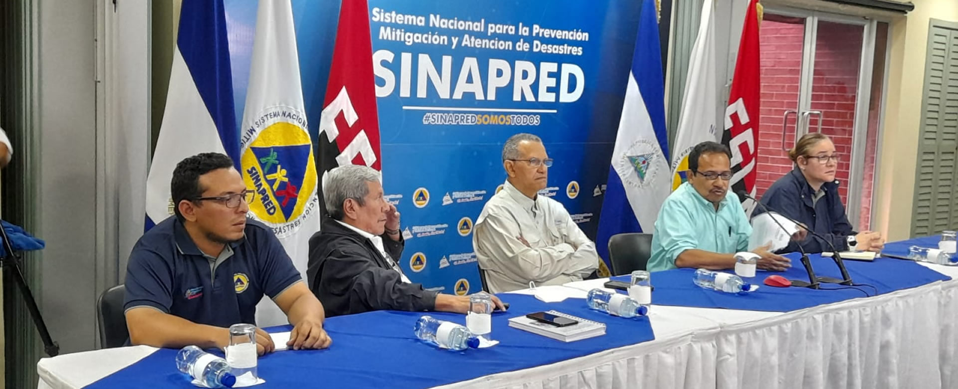 Sinapred afianza planes ante llegada de un fenómeno meteorológico