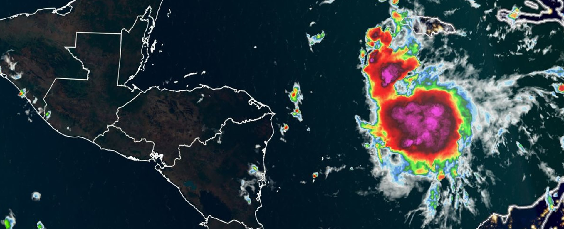 Tormenta tropical Lisa avanza al oeste en el mar Caribe