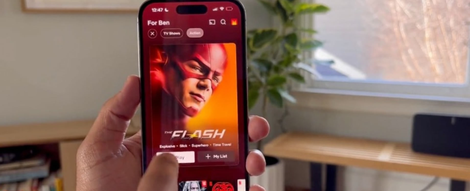 Netflix renueva interfaces para iOS e iPhone