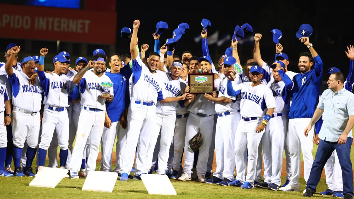 Nicaragua se corona campeón de los Juegos Centroamericanos de Béisbol