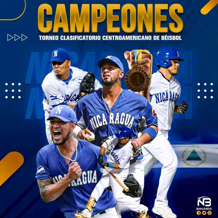 Nicaragua se corona campeón de los Juegos Centroamericanos de Béisbol
