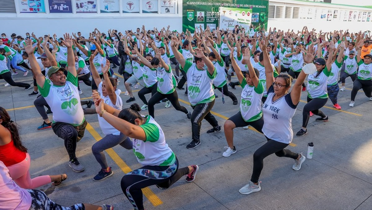 Hospital Militar promueve la campaña "Movimiento es Salud, por una Vida Saludable"