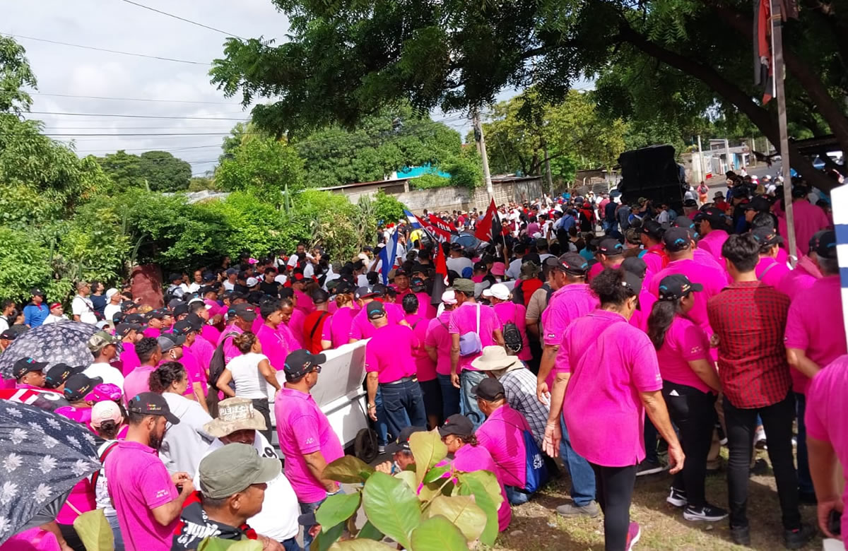 Managua se desborda celebrando el 44/19 de la Revolución