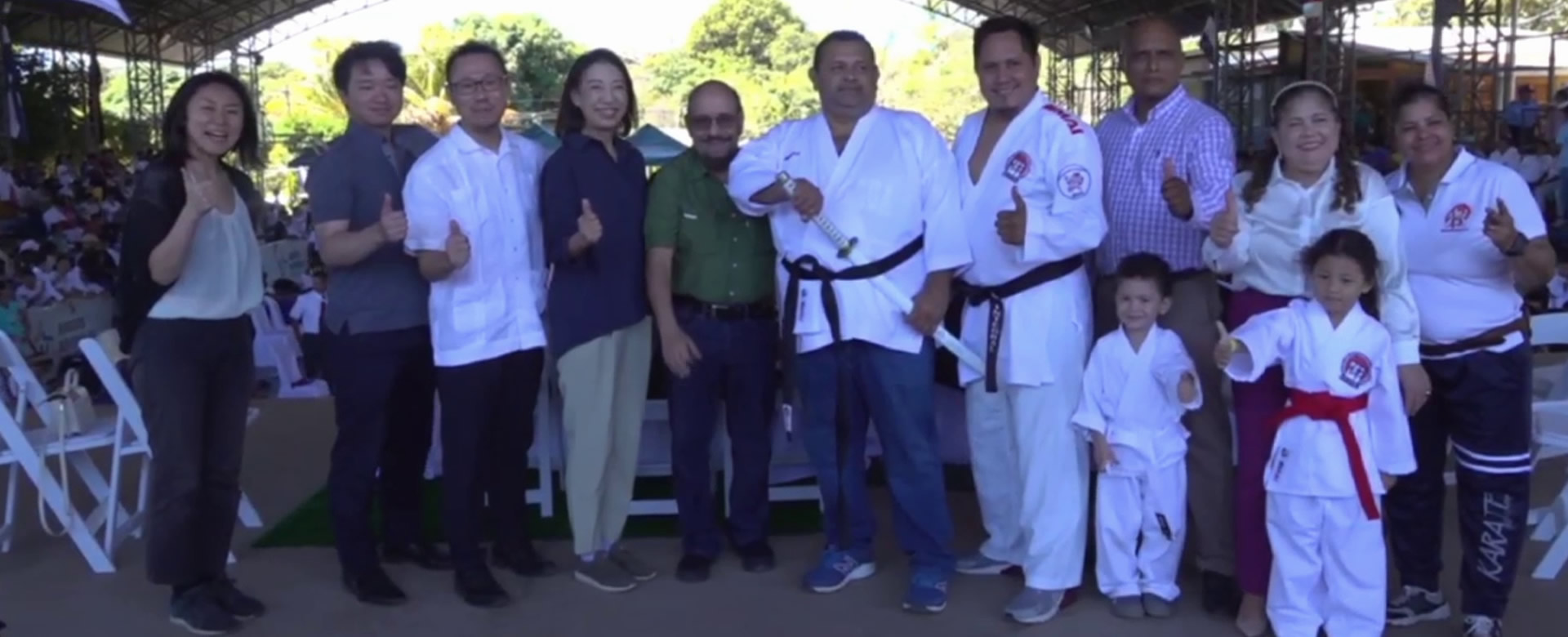 Realizan tercer campeonato nacional de Karate-Do en El Rosario