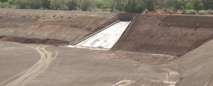 Construcción de la micropresa "Las Maravillas" lleva un avance del 78%