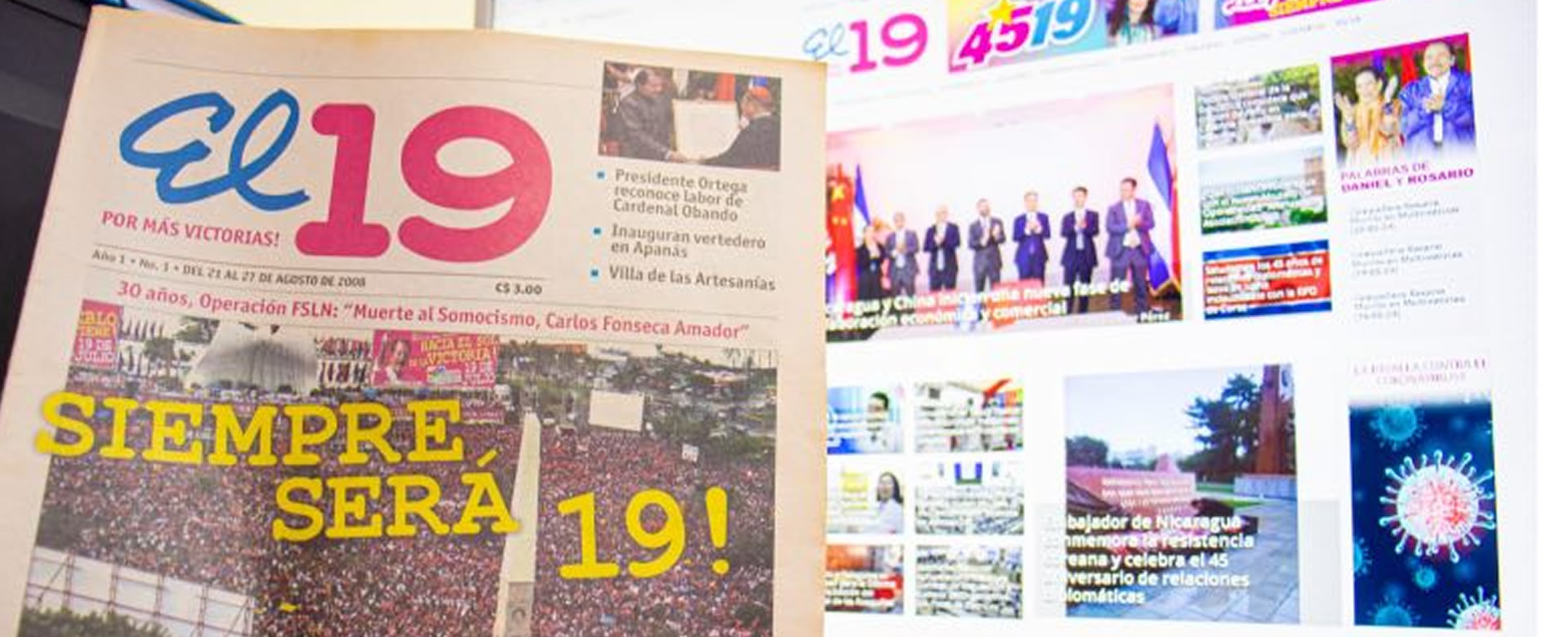 El 19 Digital, 16 años en defensa de la paz