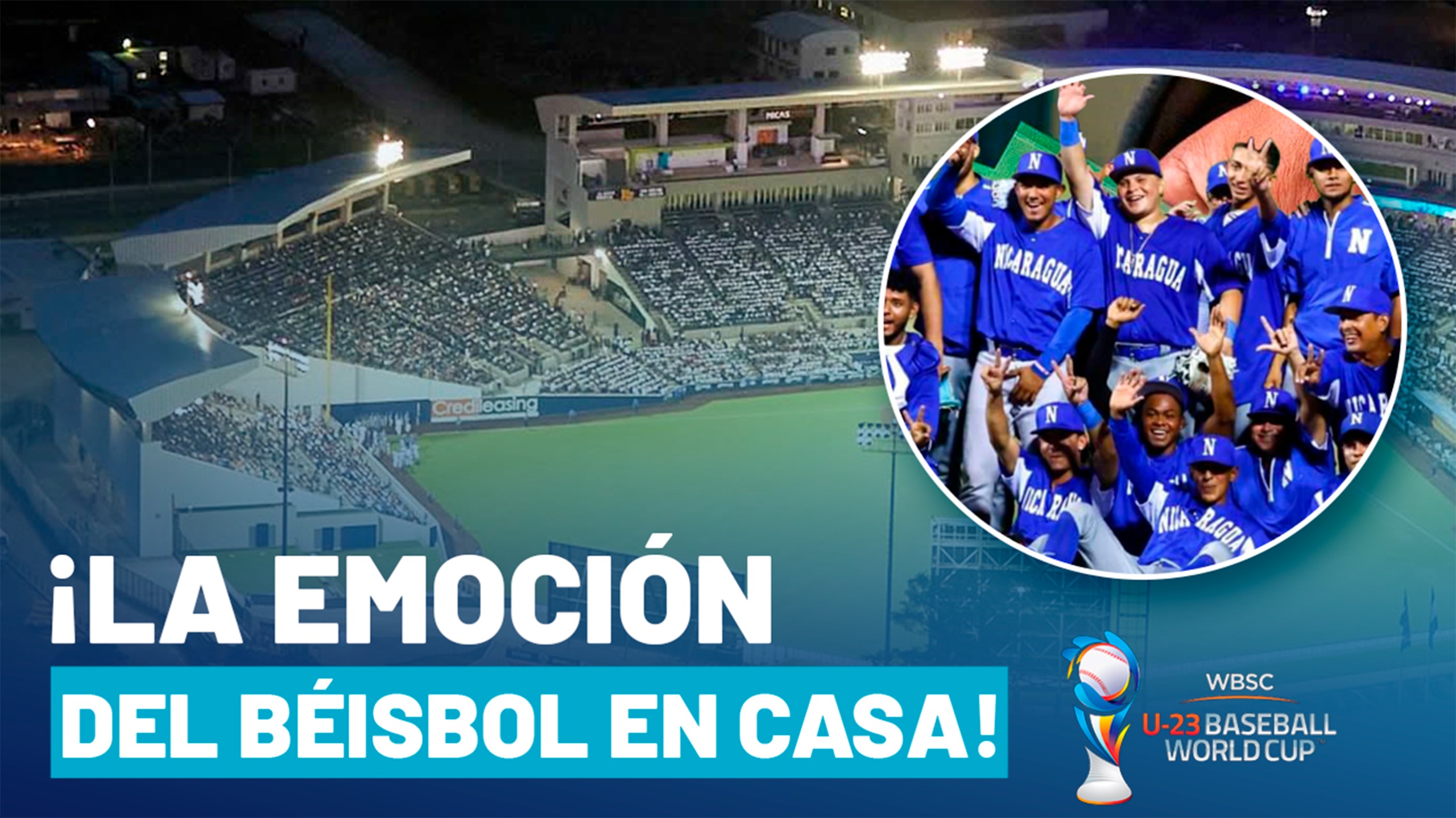 Nicaragua será la sede del Mundial de Béisbol U23 en 2026
